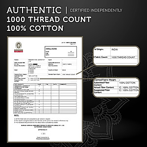 Hyde Lane 1000 Thread Count Cotton Pillowcases 2 Pack, Grey Pillow Cases Queen Size 20x30 inches, Soft and Durable Luxury, Wrinkle Resistant, Pilling Proof