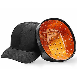 COSBEAUTY Professional Hair Growth Laser Cap - FDA Cleared Low Level Laser Therapy Hair Regrowth for Men & Women, Hair Loss Treatment for Androgenetic Alopecia