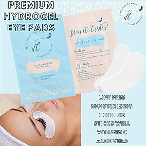 Lash Extension Supplies, Spa Gifts for Adults - Lash Tech Supplies for Eyelash Extension Supplies - Under Eye Pads, Tweezers, Wands, Swabs, Glue Rings, Eyelash Extension Tape, White Elephant
