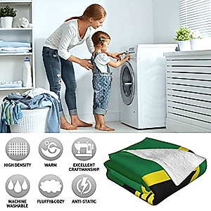 Cozy Fuzzy Plush Throw Warm Ultra-Soft Microfiber Fleece Blanket,Oliver Farm Tractors and Equipment Lightweight Air Conditioning All Seasons Blankets for Bedding Sofa Travel Camping 80"X60"