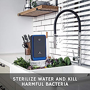 Airthereal AH1000 Portable Ozone Machine for Liquid and Air - 1000 mg/h, Multipurpose Ozonator with Negative Ion and Timer