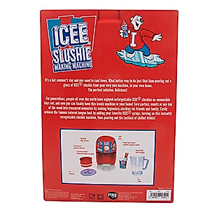 ICEE Snow Cone Machine. Genuine ICEE Home Slushie Ice Shaver. Creates up to half a Gallon of Ice Cold ICEE Slushy. Officially Licensed ICEE Merchandise from Fizz Creations.