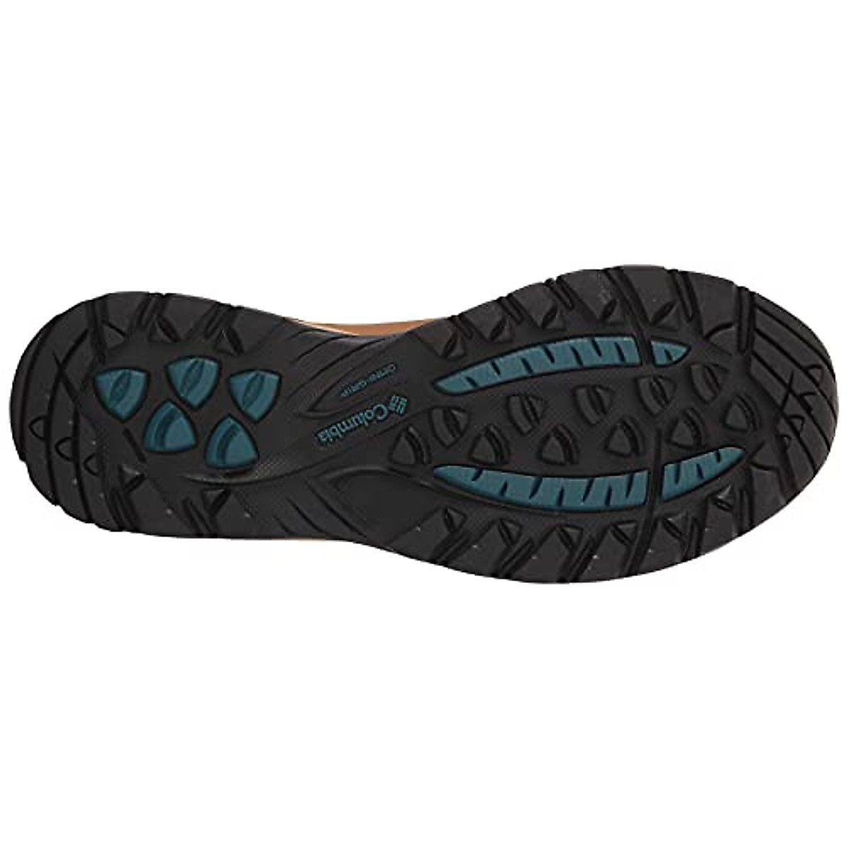 Columbia Women's Newton Ridge Plus Hiking Shoe, Elk, River Blue, 8