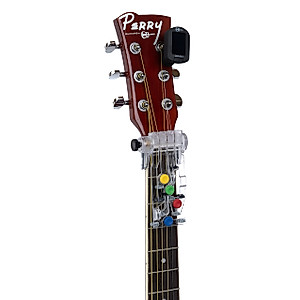ChordBuddy 42" Full Size Acoustic Guitar Combo Beginner Set with Natural Finish Guitar, Tuner, and Learning System