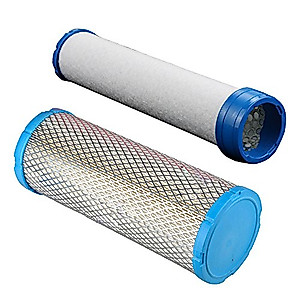 Harbot M131802 Outer Air Filter with M131803 Inner Filter for John Deere 110 1420 1435 1445 1545 1565 2305 2320
