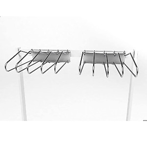 X-Ray Lead Apron Garment Style Mobile 10 Swing Arm Apron Rack