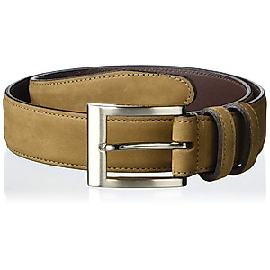 Allen Edmonds Men's Wide Basic Dress Belt Tan Heritage 36