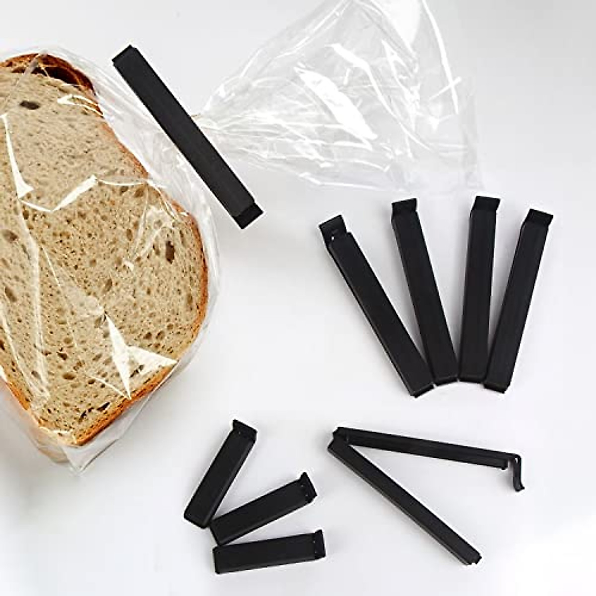 DIYASY Food Bag Clips,30 Pack Plastic Snack Sealing Clip for Food Storage & Packages Assorted Sizes