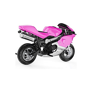 MotoTec Phantom Gas Pocket Bike 49cc 2-Stroke Pink
