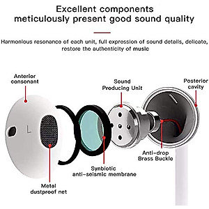 USB C Digital Earbuds Type C Earphones with Microphone Noise Cancelling USB C Headphones with Mic Wired in-Ear Headsets Compatible with Google Pixel 3/3XL/2/2XL,Samsung Galaxy Note 20 Plus S22 Ultra