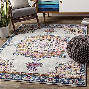 Artistic Weavers Alyssia Area Rug 7'10" x 10'3", 7 ft 10 in x 10 ft 3 in, Orange