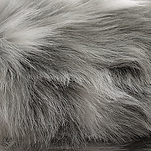 Oliver Brown Vera Decorative Throw Pillow, 18" x 18", Gray 2 Count