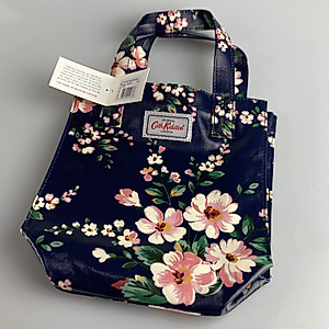 Cath Kidston Navy Blue Spitafields Small Bookbag