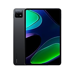 Xiaomi Pad 6 WiFi Version 11 inches 144Hz 8840mAh Bluetooth 5.2 Four Speakers Dolby Atmos 13 Mp Camera + Fast Car 51W Charger Bundle (Gravity Gray, 128GB+8GB)