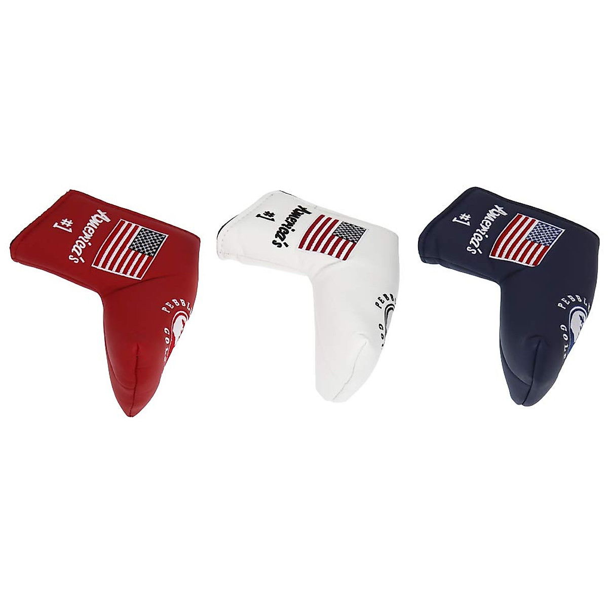 HISTAR American Flag Blade Putter Headcover for Scotty Cameron Ping (Navy Blue)