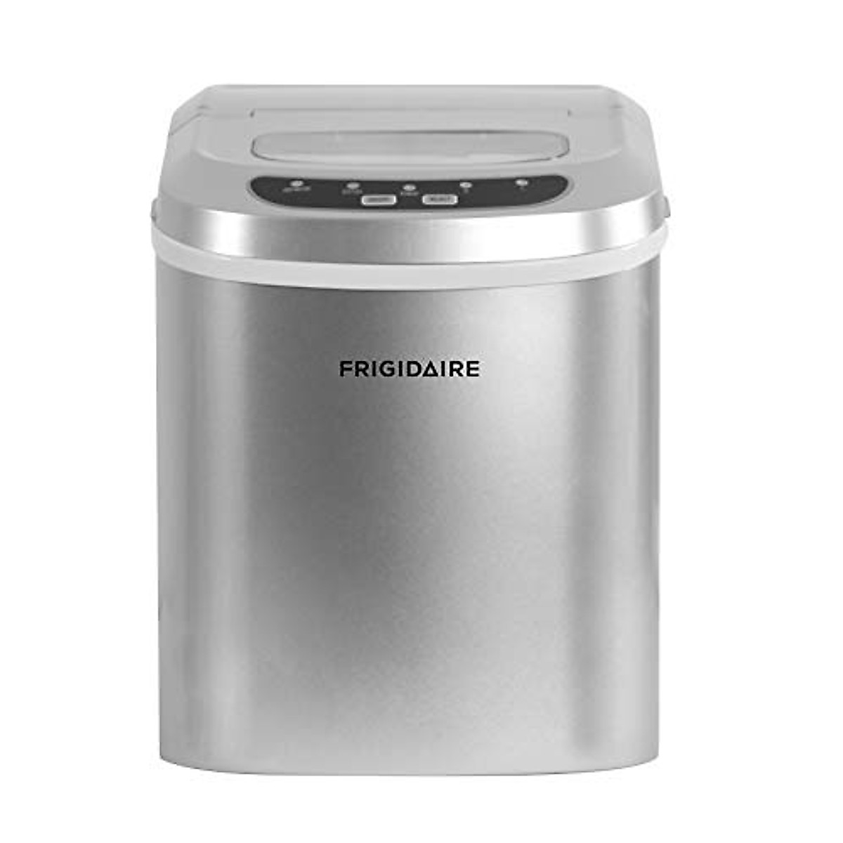 Frigidaire EFIC102 Counter Top Ice Maker, Silver, 26lb per day