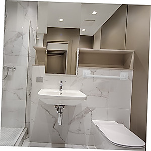 2pcs Nail Towel Rack Towel Hanging Rack Kitchen Towel Shelf Adhesive Towel Rack Plastic Towel Shelf Nail- Towel Holder Household Towel Rack Bathroom Supplies