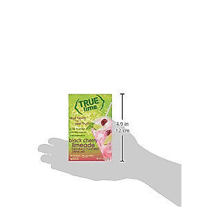 True Lime Black Cherry Limeade Drink Mix, 0.106 Ounce - 10 per pack -- 12 packs per case.