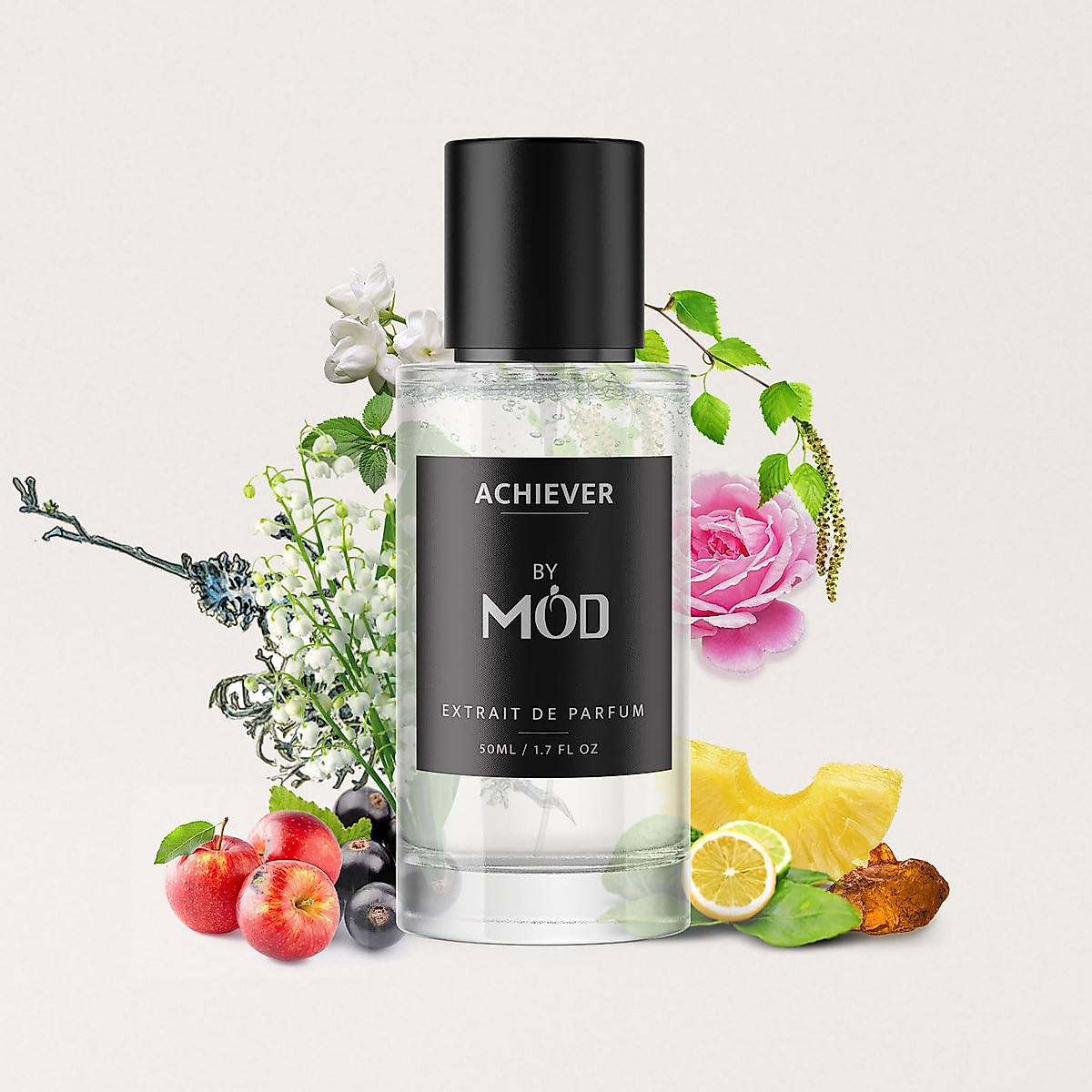 Achiever Perfume For Men - Inspired By Aventus Designer Perfume Dupe Long Lasting Fresh Fruity Fragrance Extrait De Parfum 50ml