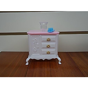 My Fancy Life Dollhouse Furniture Bed Room and Beauty Play Set