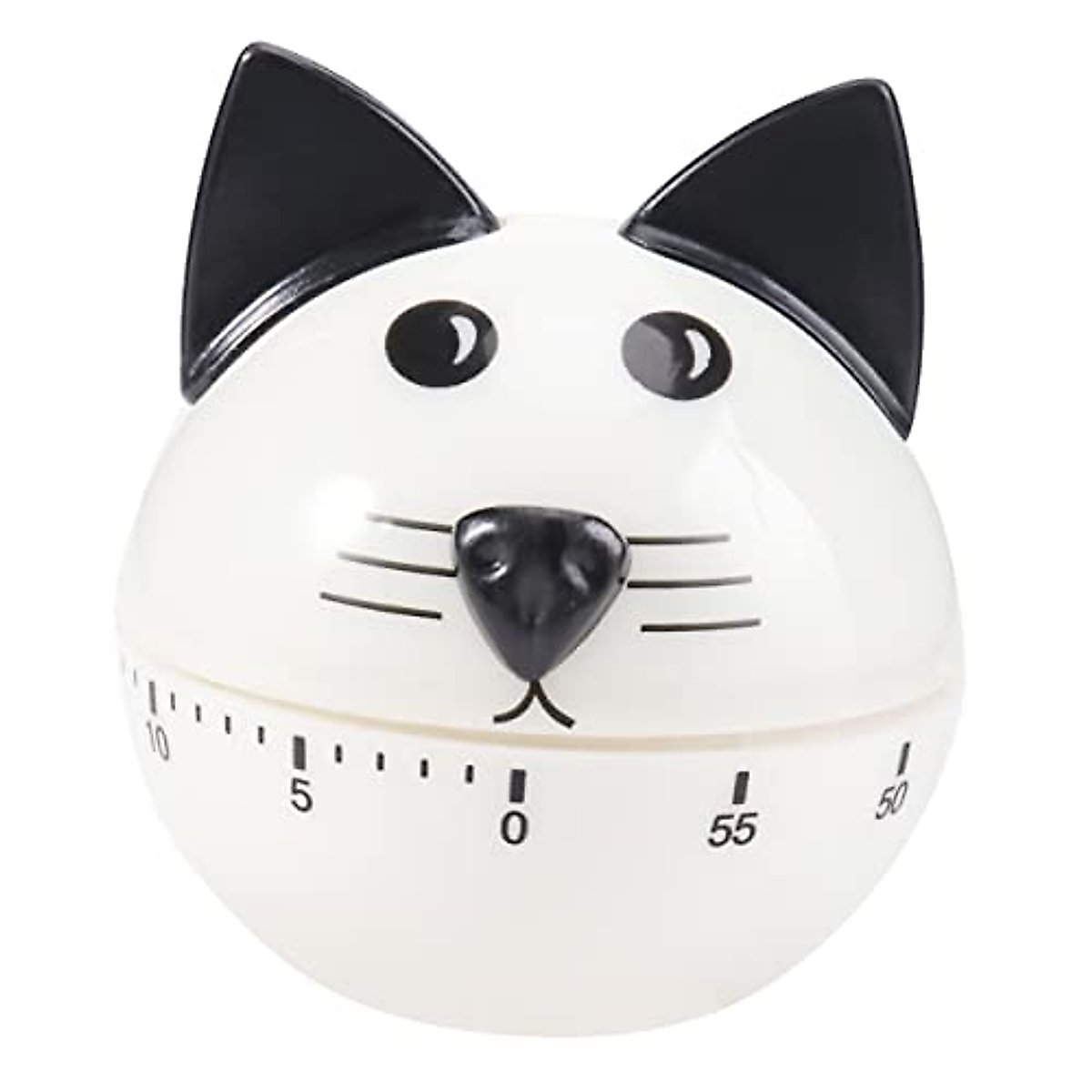 1pc Kitchen Timer Silent Timer Mechanical Timer Timers for Animal Timer Cat Kitchen Timer Loud Alarm Clock Practical Timer Adorable Cat Timer Cat Shaped Timer Hourglass Tool