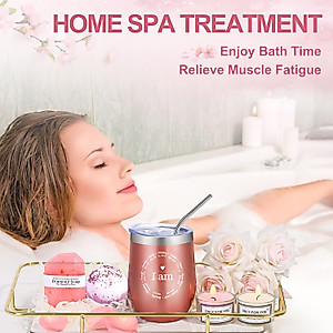 Wallcup Easter Christian Gifts for Women, Inspirational Birthday Gift Basket for Woman Faith, Spiritual Religious Gift Sets for Mom Friend Sister Teen Mothers Her … (Christian Gifts)