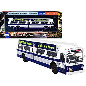 Flxible Fishbowl/New Looks Diecast Bus New York City Transit Authority, New York 1:87-HO Scale Iconic Replicas New in The Box