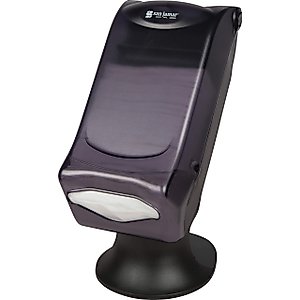 San Jamar - H5005STBK H5005S Venue Fullfold Control Napkin Dispenser with Stand, 500 Capacity, 8" Width x 17-1/2" Height x 13" Depth, Black Pearl