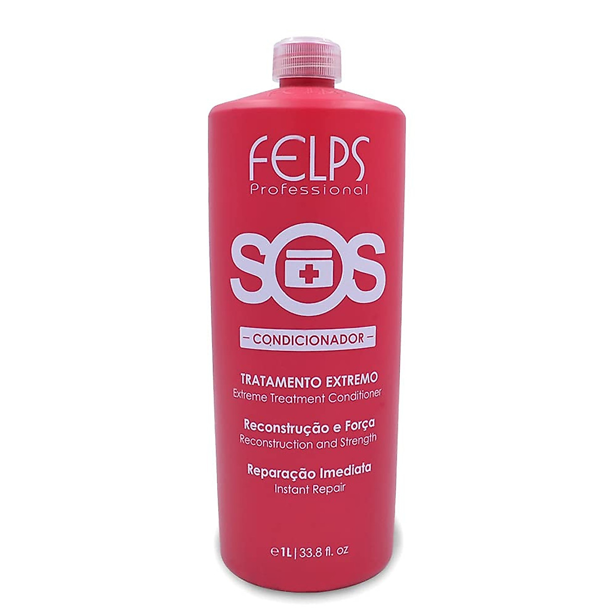 Felps SOS Kit Shampoo and Conditioner for Intense Treatment 2x1L/2x33.8fl.oz
