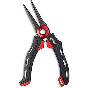 Rapala Pliers, 4" Mag Spring, Black/Red