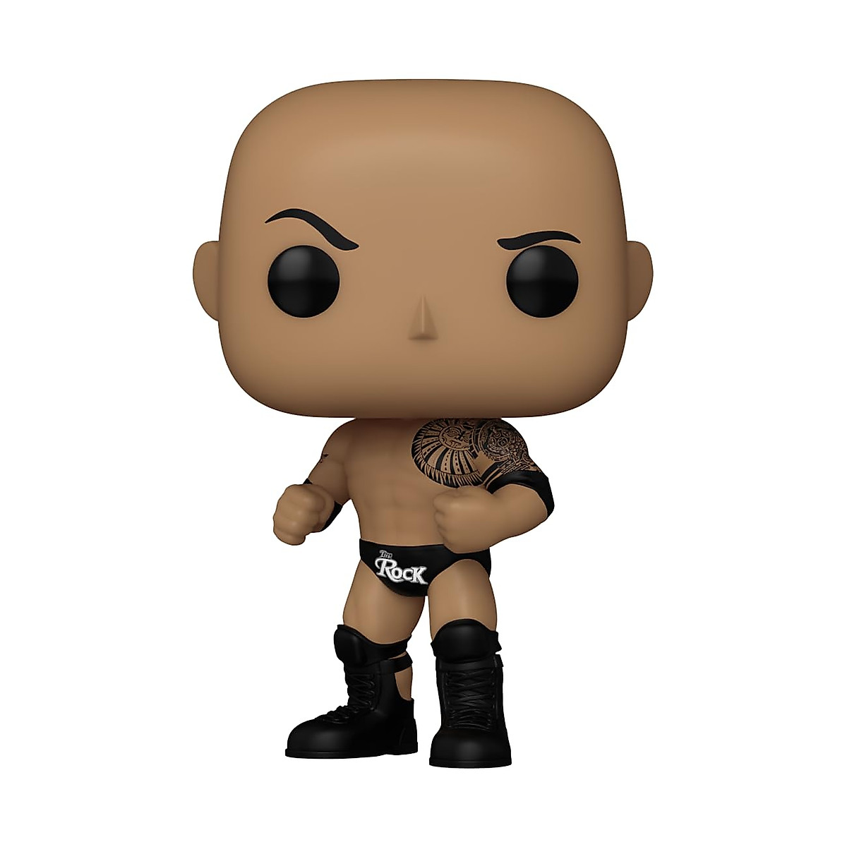Funko POP! WWE: The Rock - Dwayne The Rock Johnson - (Final) - Collectable Vinyl Figure - Gift Idea - Official Merchandise - for Kids & Adults - Sports Fans - Model Figure for Collectors