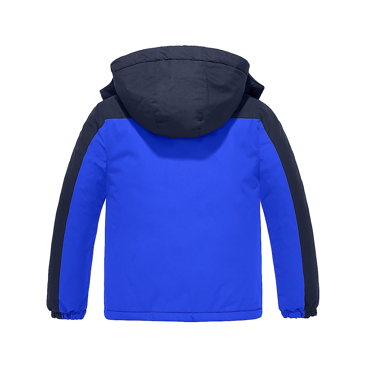 ZSHOW Boys' Ski Jacket Waterproof Thick Winter Snow Coat with Detachable Hood(Blue,14-16)