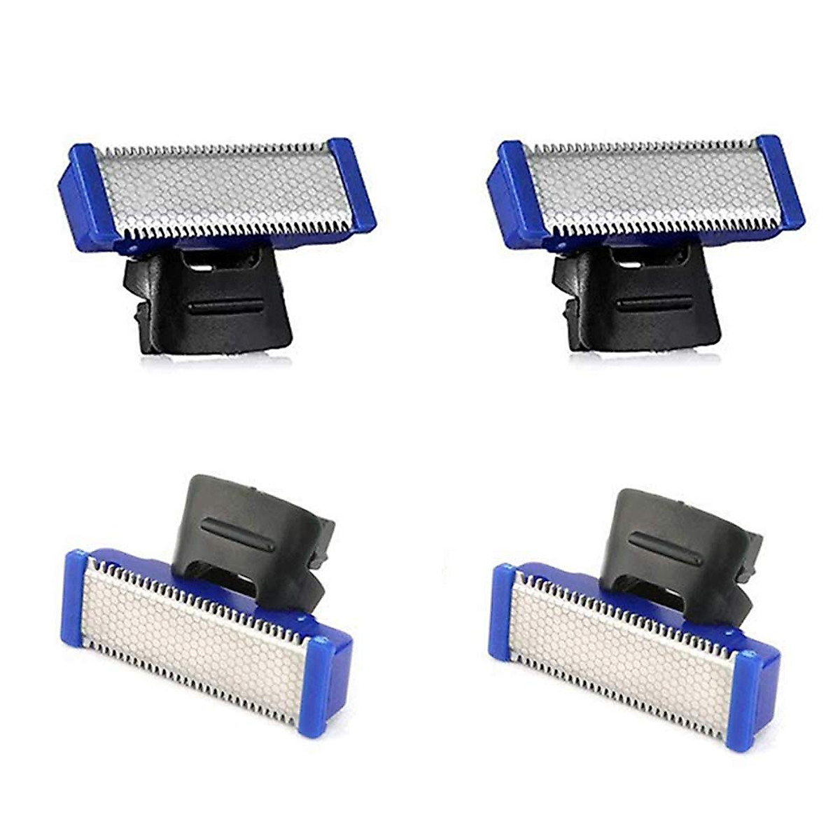 4PCS Replacement Heads for Electric Shaver Cleaning Trimmer Head Solo Trimmer Replacement Cutter Head Hybrid Razors Blades（Pack of 4)