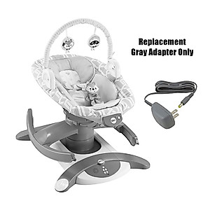 Fisher Price 4 in 1 Rock n Glide Replacement (CBT81 / CHP55 / CHP56 AC/DC ADAPTER (POWER SUPPLY CORD, CHARGER))