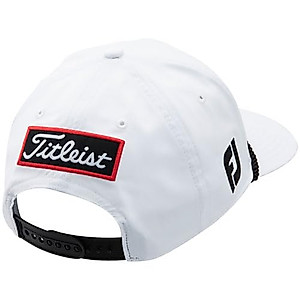 Titleist Tour Rope Golf Hat White/Black One Size Fits Most