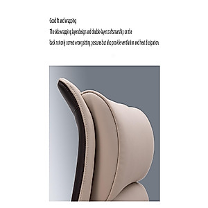 Home Office Desk Chairs, Swivel Chair Genuine Leather Home Computer Chair Office Chair Modern Simple Ergonomic Lift Swivel Chair