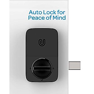 ULTRALOQ U-Bolt Smart Lock + Key Storage Lock Box + Bridge WiFi Adaptor 5-in-1 Keyless Entry Door Lock with WiFi, Bluetooth and Keypad