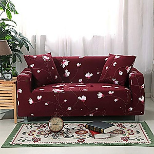 Elastic Stretch Universal Sofa Cover for Living Room Sofa Sectional Throw Couch Corner Cover for Furniture A19 3 Seater