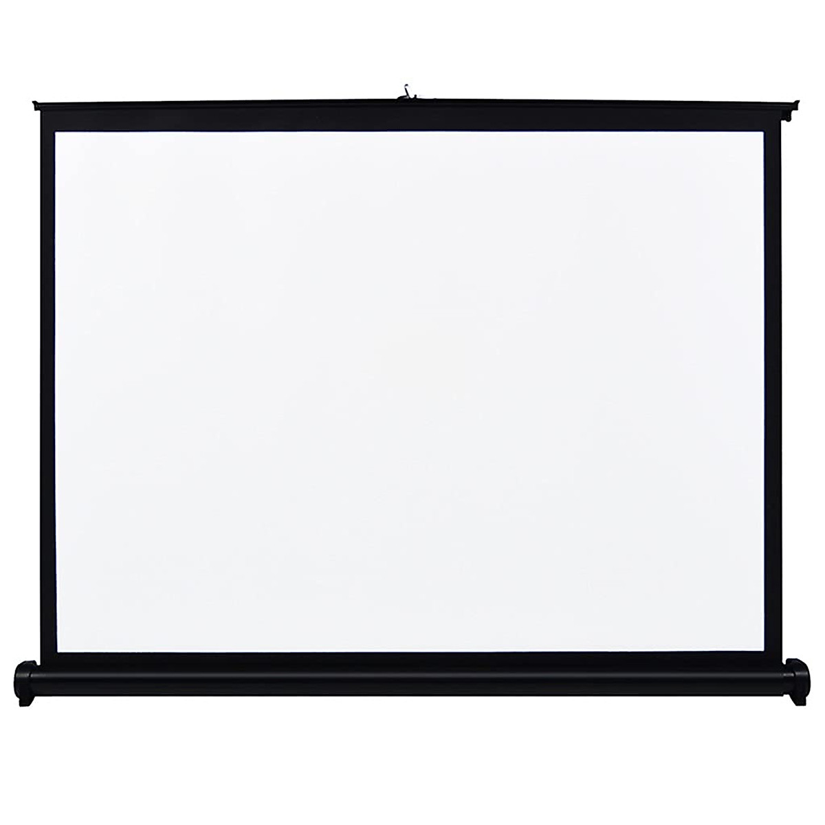 Projector Screen 50 inch Pull Up Folding Projecting Screen Home Theater for DLP Projector Handheld Projector 4:3