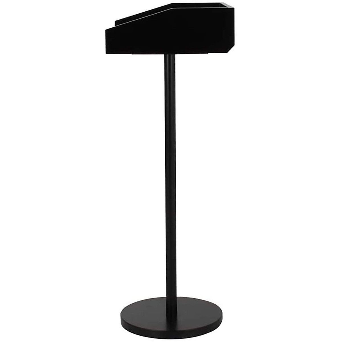 Lectern Podium Stand,Full Floor Lectern Hotel Restaurant Entrance Podium Welcome Table Speaking Stage Master of Ceremonies Office Supplies
