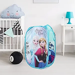 TheAvengers Frozen Pop Up Hamper with Durable Carry Handles, 21 inch H x 13.5 inches W X 13.5 inches L