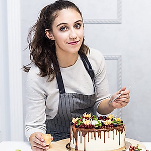 30 Pieces Cake Decorating Brushes Cake Painting Brushes Food Paint Brush Sugar DIY Tools Set Cookie Brushes Set for Cookie Cake Fondant Decoration Supplies