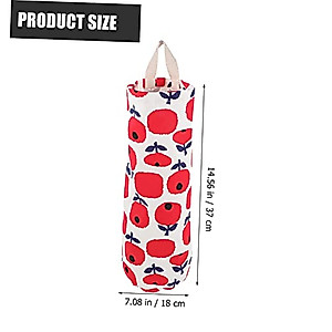 CIYODO Garbage Bag Storage Bag Grocery Bag Dispenser Trash Bag Holder Grocery Bag Holder Grocery Store Bag Shopping Bag Holder Trash Bags Kitchen Supply Fabric Wall-mounted Hanging Bag