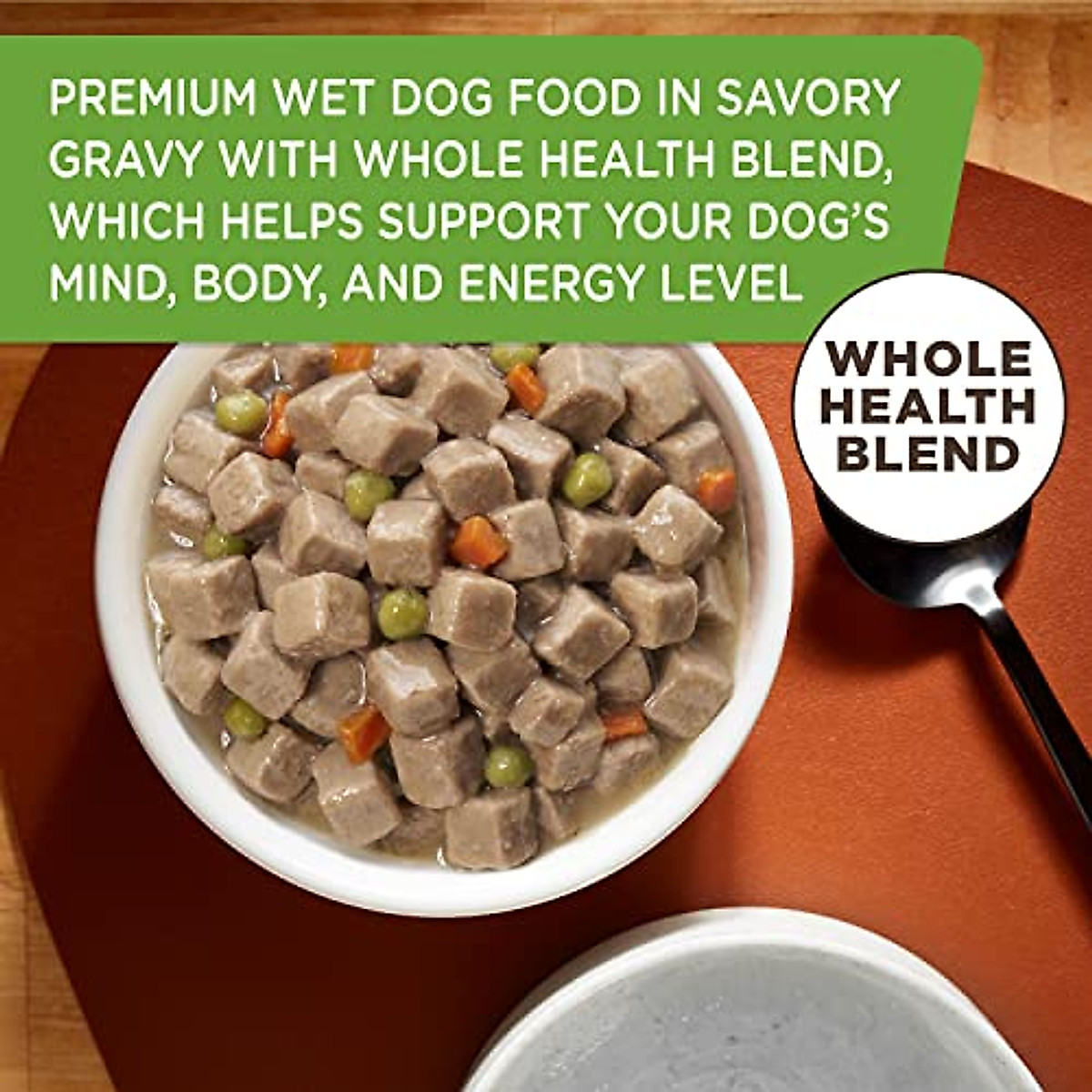 Rachael Ray Nutrish Chunks in Gravy Wet Dog Food Real Chicken & Veggies Recipe, 13 Ounce (Pack of 12)