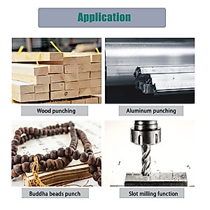 Huanyu Mini Drill Press Electric Benchtop Drilling Machine Drilling Tapping Slot Milling 3 in 1 Micro Drilling Tool 1.2” Drill Depth with Drill Chuck Compound Drilling Slide Table for Wood Aluminum