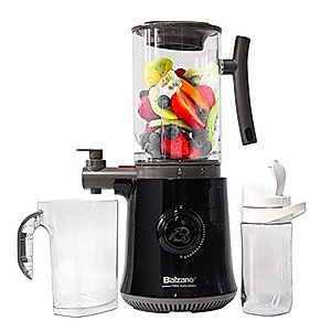 Balzano Yoga Blender/Smoothie Maker/Juicer/Soup Maker with Auto Seed Saperation and Immunity Booster - Black, compact
