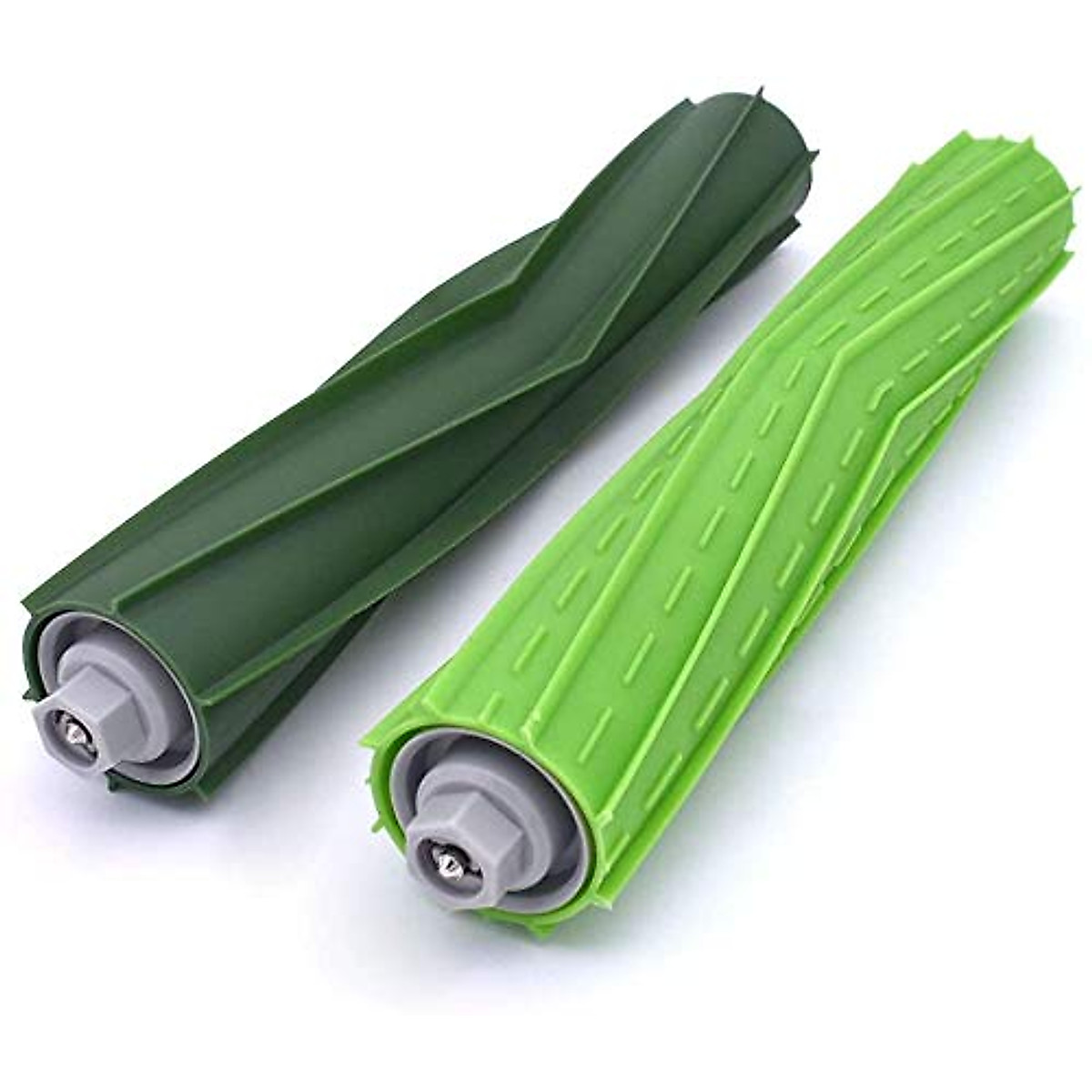 3 Set Dual Multi-Surface Rubber Roller Brushes Replacement Parts for irobot roomba I E and J Series i3 i3+ i6 i6+ i7 i7+ i8 i8+Plus i5 i5+ j5 j5+ E5 E6 E7 j7 j7+ (7550) Vacuum Cleaner
