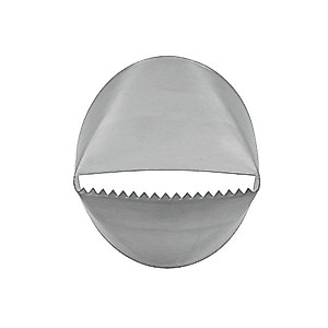 Ateco # 790 - Ribbon Pastry Tip - Stainless Steel, Silver, Small