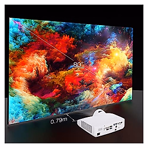 C500WST Short Throw Rear Japan 3LCD Video 1080P Full HD Projector for Cinema Education Meeting Advertise Home Theater