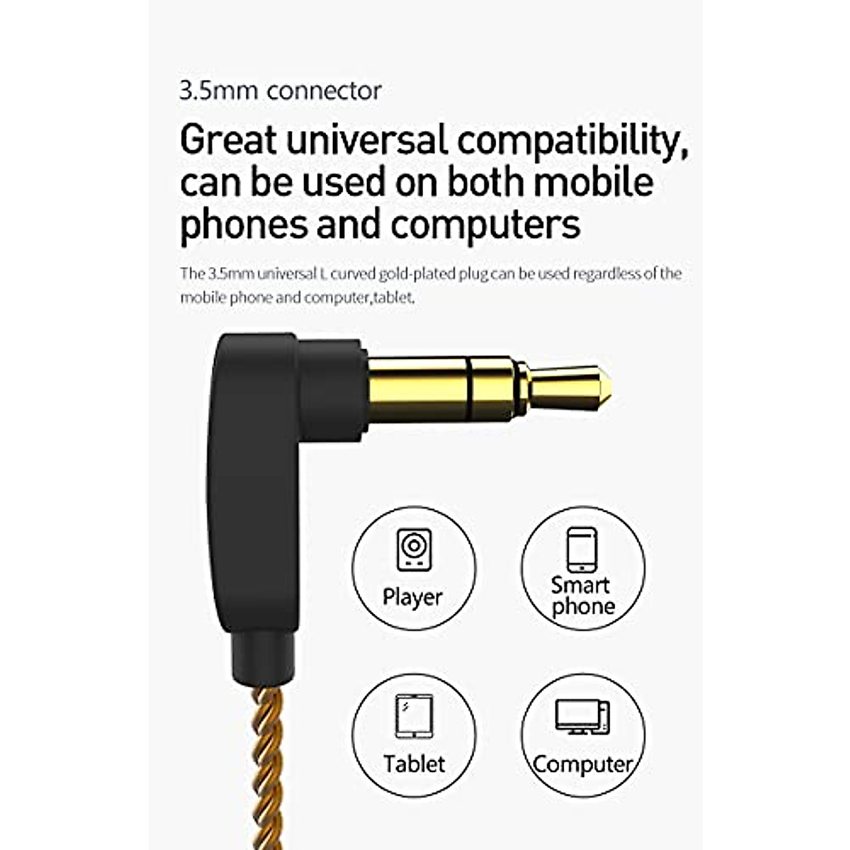 Kbear KS2 in Ear Monitor Wired Earbuds IEM Stereo Bass Earphone, HiFi Headphones Noise Cancelling 1BA 1DD High Resolution Headsets with Detachable Cable for Running Walking Stage (Without Mic, Green)